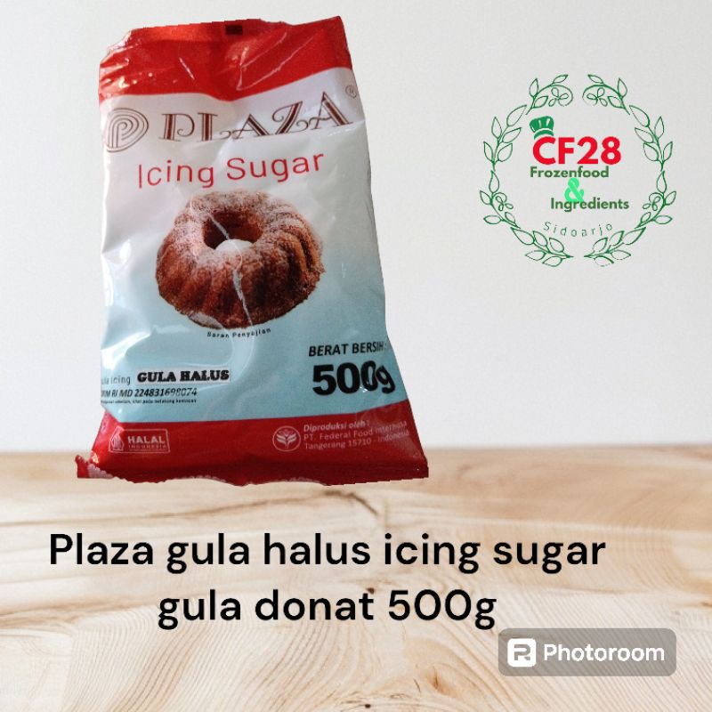 Jual Plaza Gula halus gula donat icing sugar 500g | Shopee Indonesia