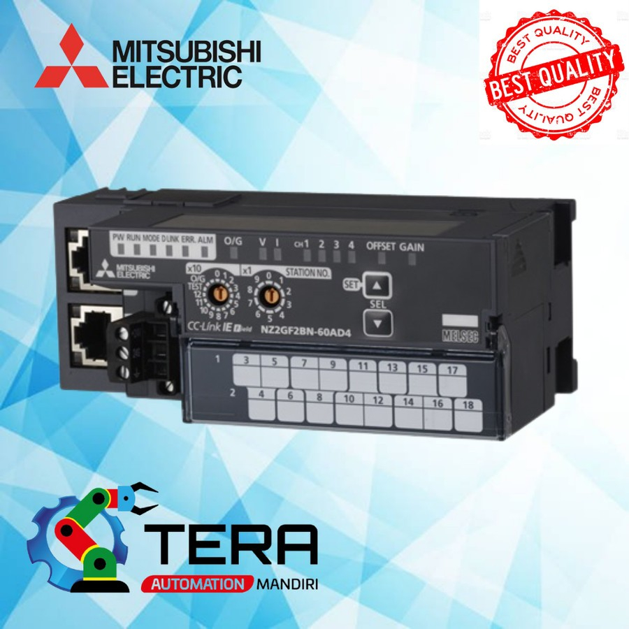 Jual NZ2GF2B-60AD4 | MITSUBISHI Analog digital analog input module ...