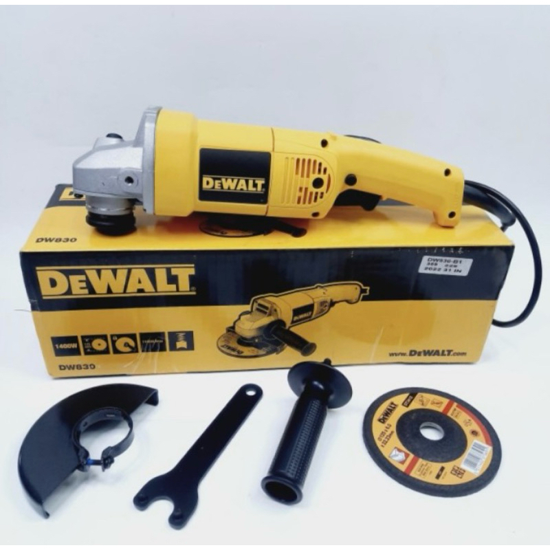 Jual Mesin Gerinda Listrik Dewalt DW830 Angle Grinder 5 inch DW 830 ...