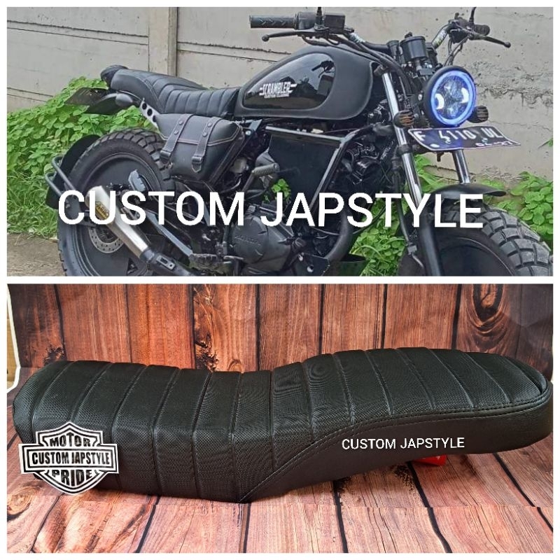 Jual jok japstyle custom model XSR scrambler tracker | Shopee Indonesia
