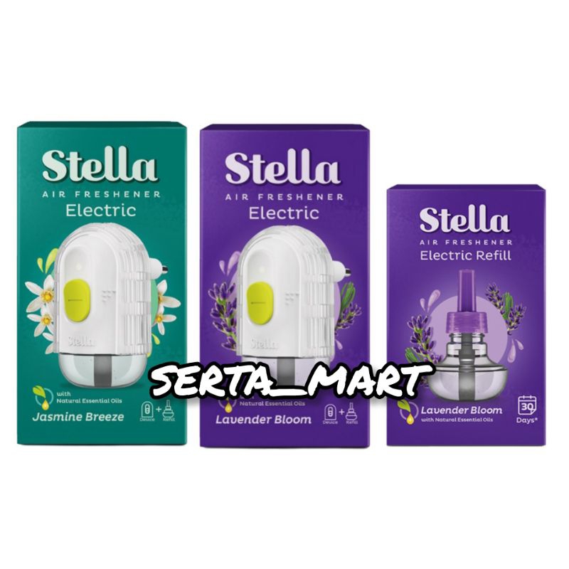 Jual Stella Pengharum Ruangan Elektrik Alat + Refill 25ml - Stella Air ...