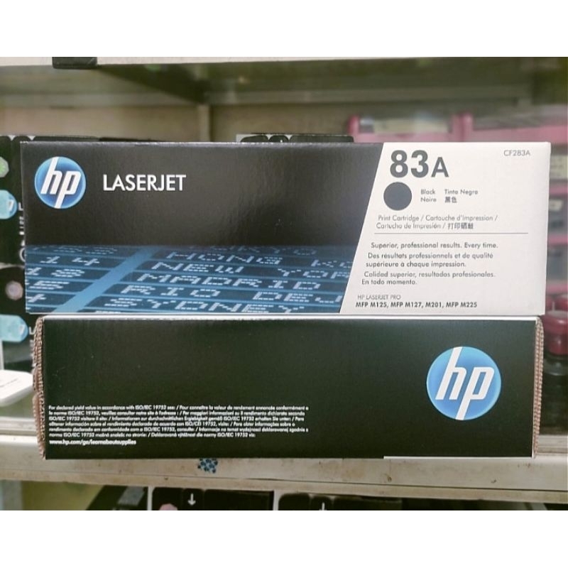 Jual Toner Hp laserjet 83A CF283A , support from PRO MFP M125, MFP M127 ...