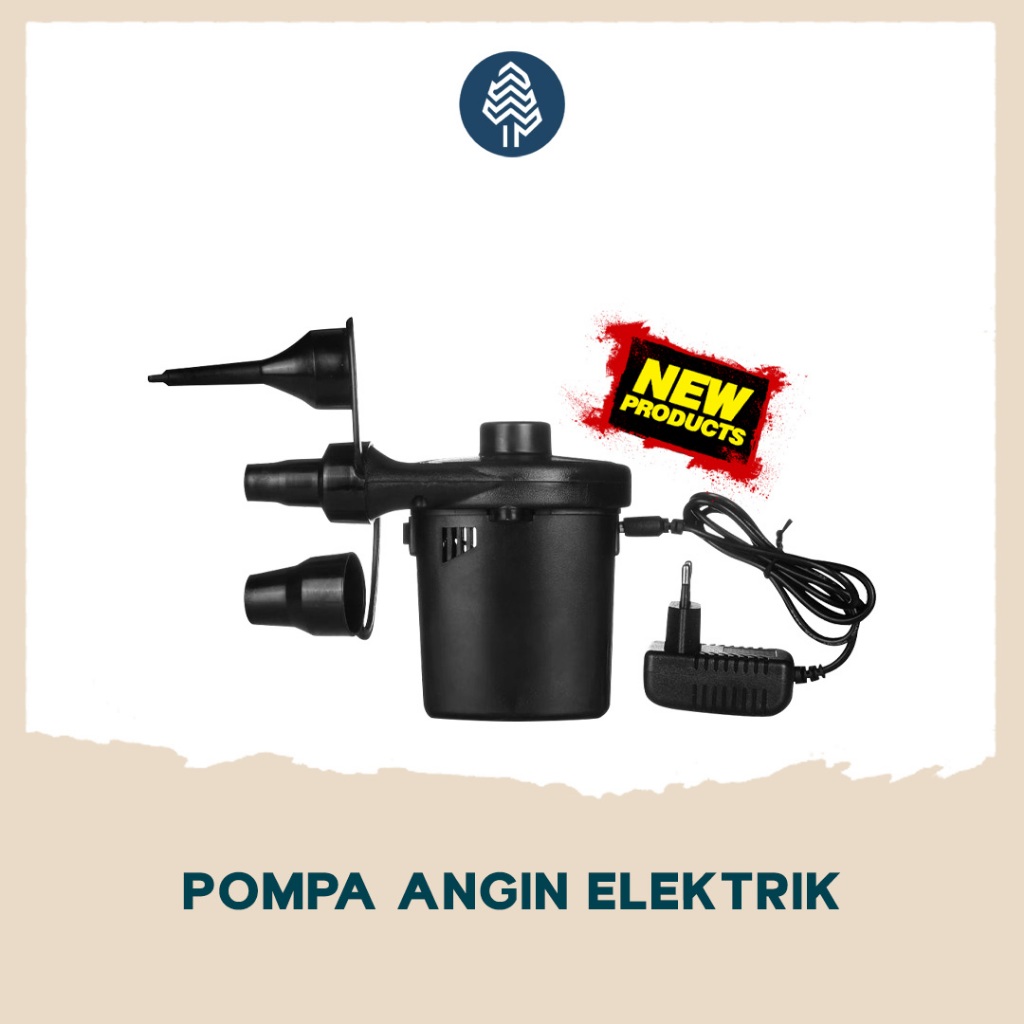Jual Brookwood Pompa Angin Listrik Electric Air Pump Pompa Kolam Renang ...