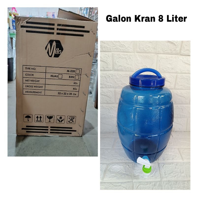 Jual Galon Kran 8 Liter | Shopee Indonesia