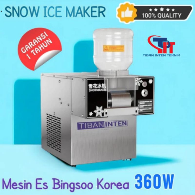 Jual Mesin es bingsoo 360 watt Mesin Bingso machine Snow Ice Maker ...