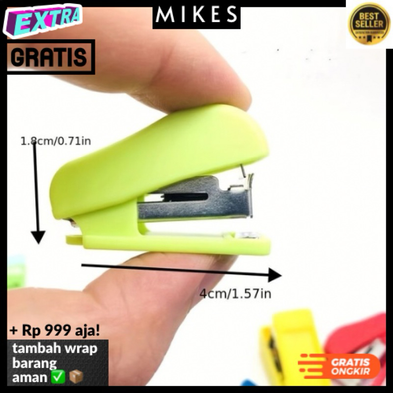 Jual (Staples) staples mini jepretan kertas plastik isi ulang kantor ...