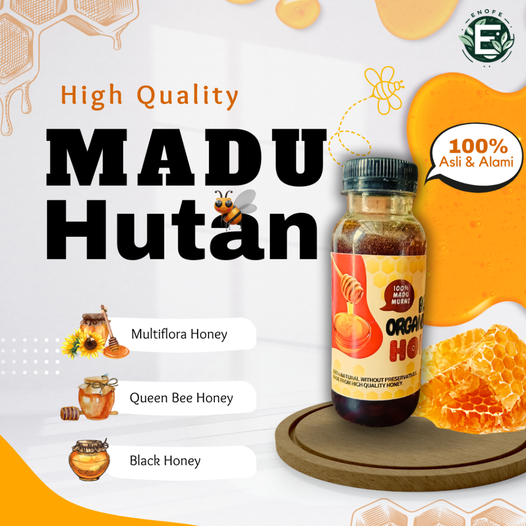 Jual Madu Hutan Asli 100% | Madu Multiflora | Madu Murni Asli 100% ...