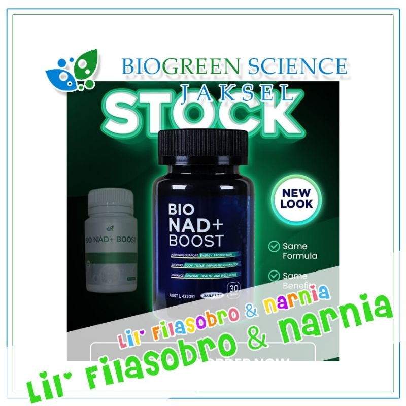 Jual BIO NAD+ BOOST Biogreen Science Suplemen Produk Australia Age ...