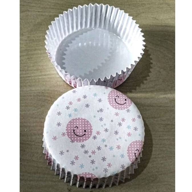 Jual Cup roti bulat laminasi DM 9 isi 200pcs(smile) | Shopee Indonesia