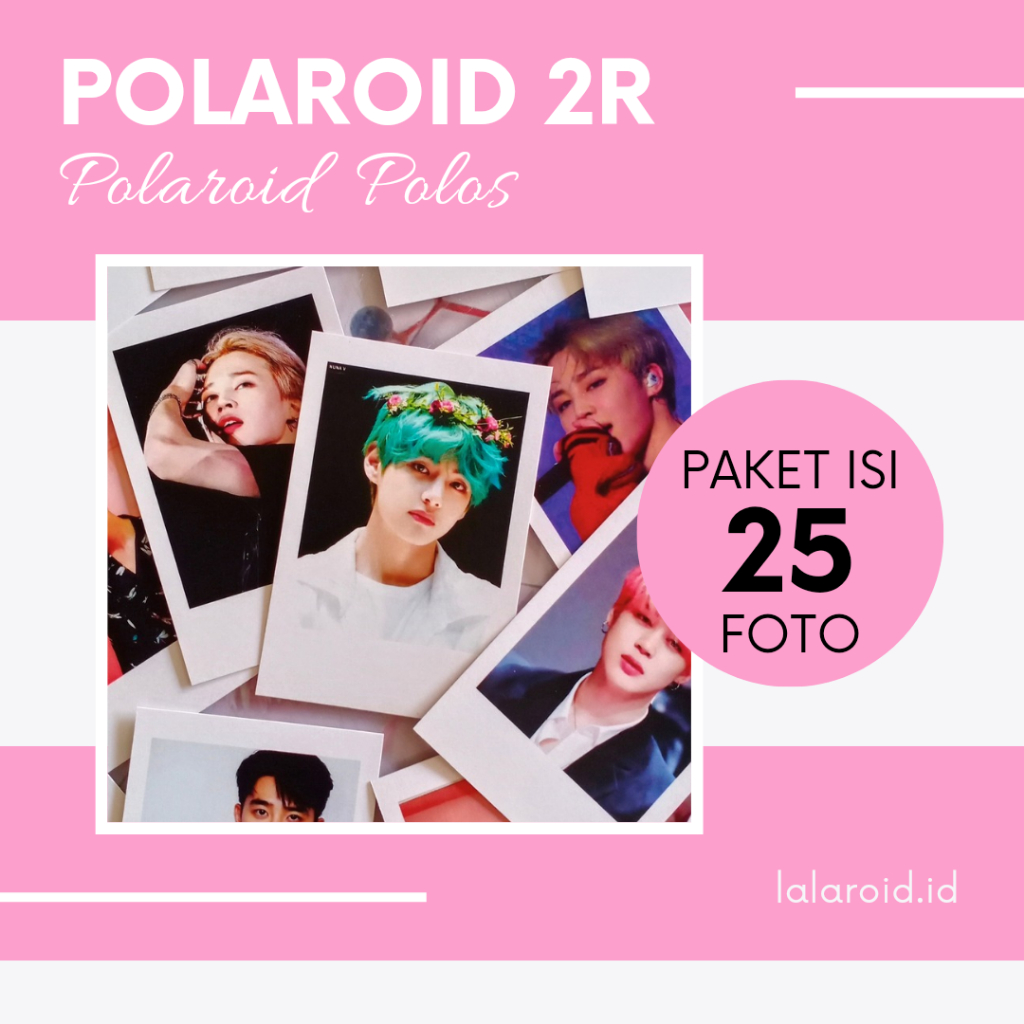 Jual Cetak Foto Polaroid Polos 2R Bahan Art Carton 230 gsm | Shopee ...
