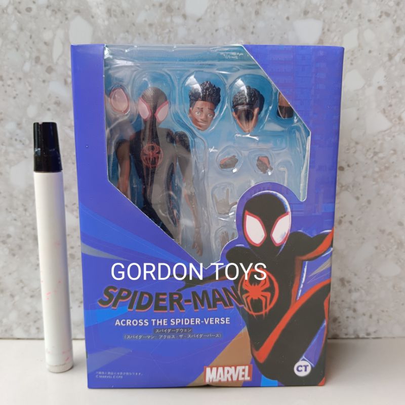 Jual SHF Spiderman miles morales across the spider verse new misb ...