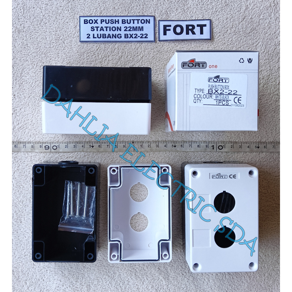 Jual Box Push Button STATION 22MM 2 LUBANG BX2-22 FORT | Shopee Indonesia