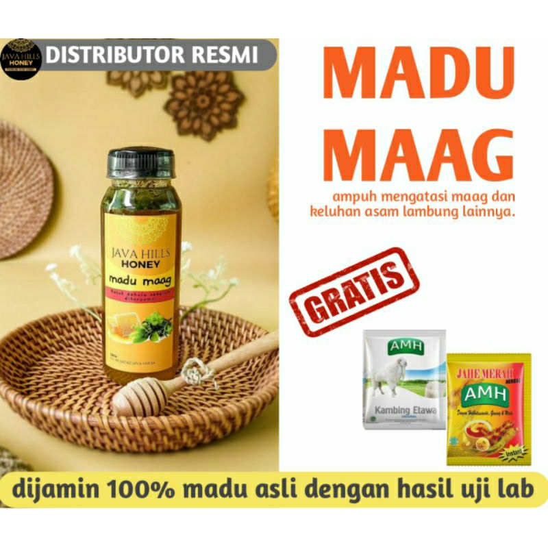 Jual Madu maag javahills honey maagh Lambung obat herbal asli 100% ...