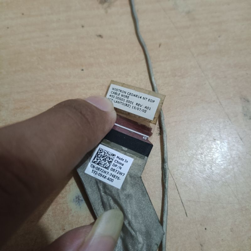 Jual Kabel LCD LED Fleksibel fleksibel laptop Dell Inspiron 14 3000 ...