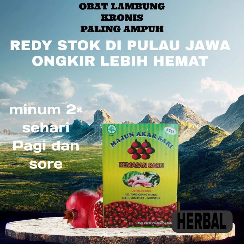 Jual Majun Akar Sari Buah Delima Merah - Obat Asam Lambung Gerd Maag ...