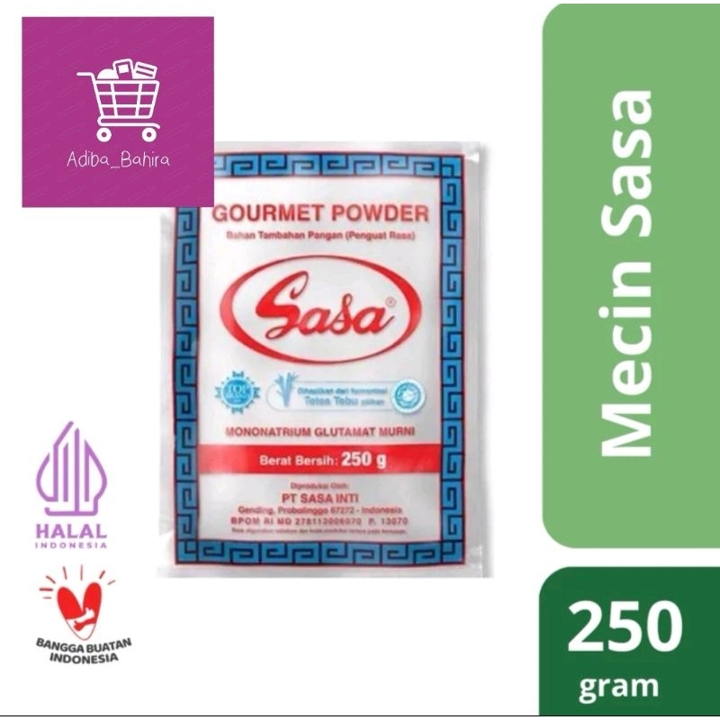 Jual MECIN SASA 250 GR | Shopee Indonesia