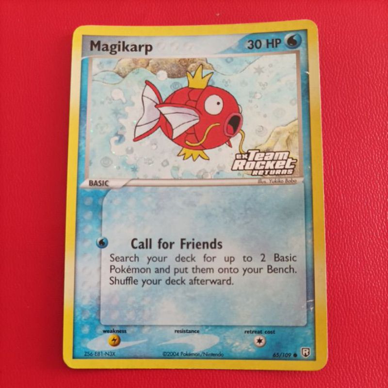 Jual POKEMON MAGIKARP TEAM ROCKET RETURNS COMMON REVERSE FOIL SINGLE ...