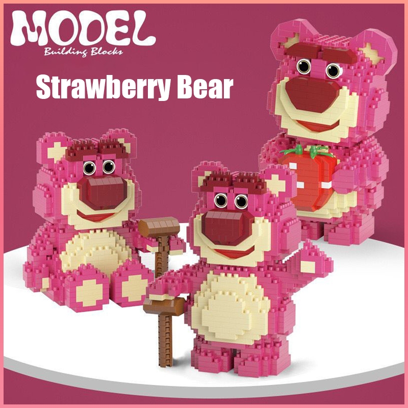 Jual YIG-Bricks Lotso Nano Block Bricks Mainan Balok Susun Disney ...