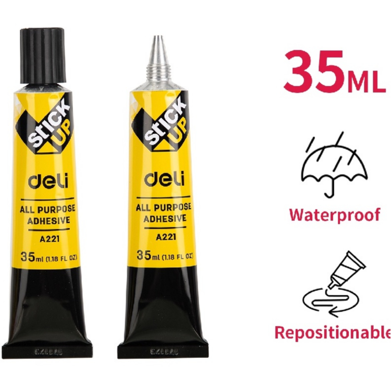 Jual Deli Lem Super Glue Perekat Serbaguna / Lem Cair Kuat Cepat Kering ...