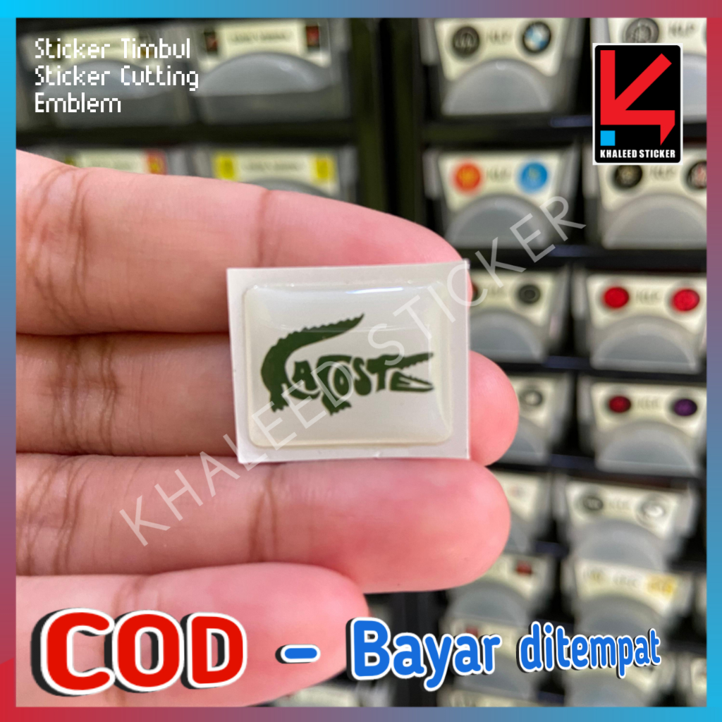 Jual STIKER EMBLEM SPIDOMETER LOGO LACOSTE STICKER MOTOR HONDA | Shopee ...