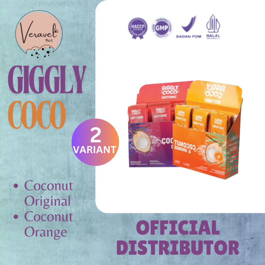 Jual Giggly Coco - Box Isotonic Powder Electrolyte elektrolit drink ...