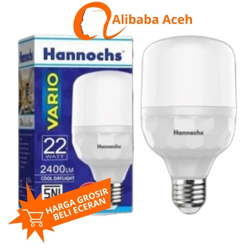Jual Lampu LED Hannochs Vario Bohlam 22 watt Bohlam Lampu Bola Lampu LED | Shopee Indonesia