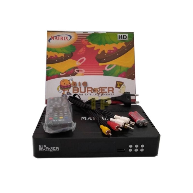 Jual Receiver Parabola Matrix Big Burger HD | Shopee Indonesia
