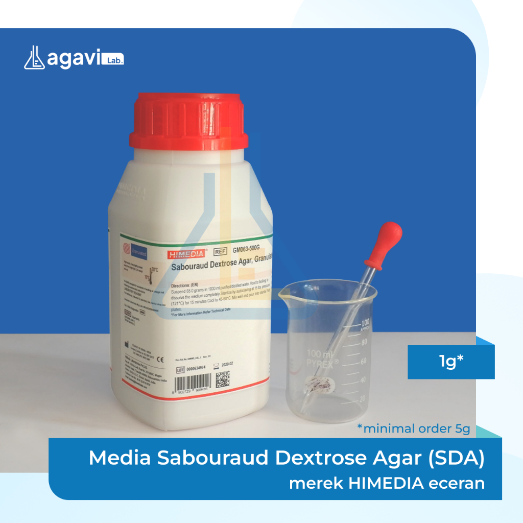 Jual Media Sabouraud Dextrose Agar (SDA) Merk HIMEDIA | Shopee Indonesia