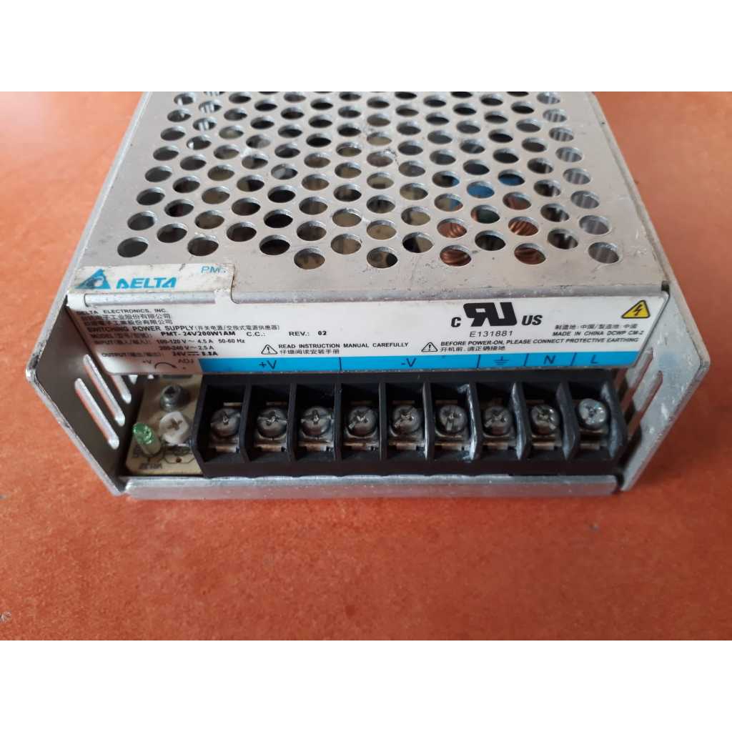 Jual Power Supply Switching SMPS Delta Electronics 24 Volt / 8,8 Ampere ...