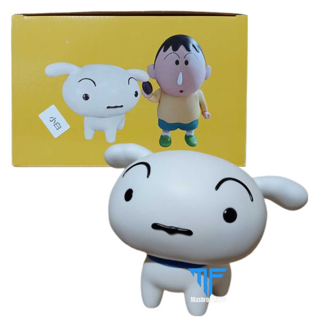 Jual Action Figure Crayon Shinchan Karakter Shiro 14.5 cm | Shopee ...