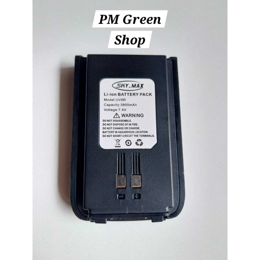 Jual Baterai ht skymax uv 8r kapasitas 3800 mah | Shopee Indonesia