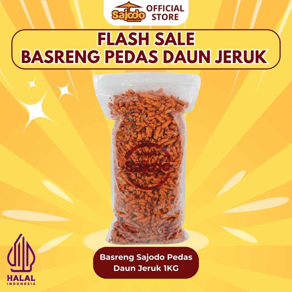 Jual SAJODO SNACK - BASRENG PEDAS DAUN JERUK VIRAL [ETALASE BARU ...