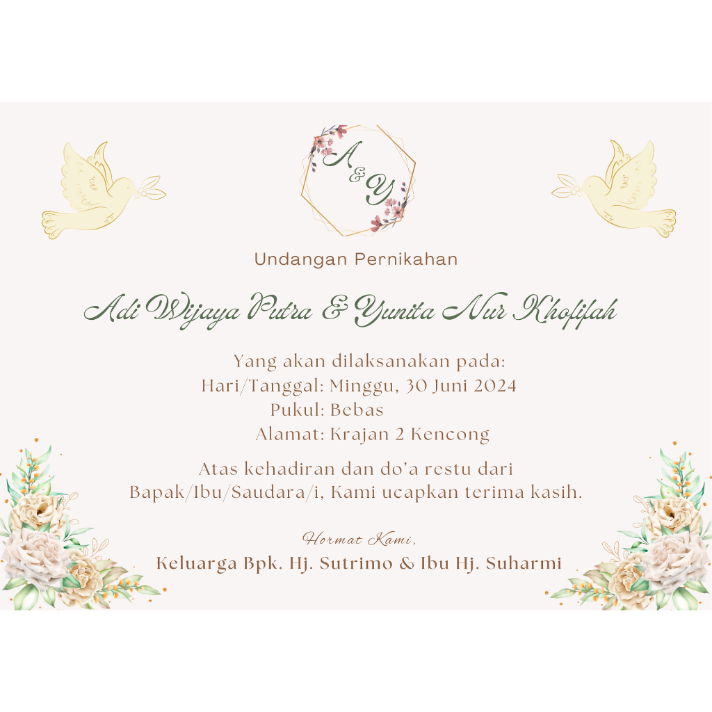 Jual UNDANGAN SABUN / UNDANGAN ROKOK / UNDANGAN TEMPEL | Shopee Indonesia