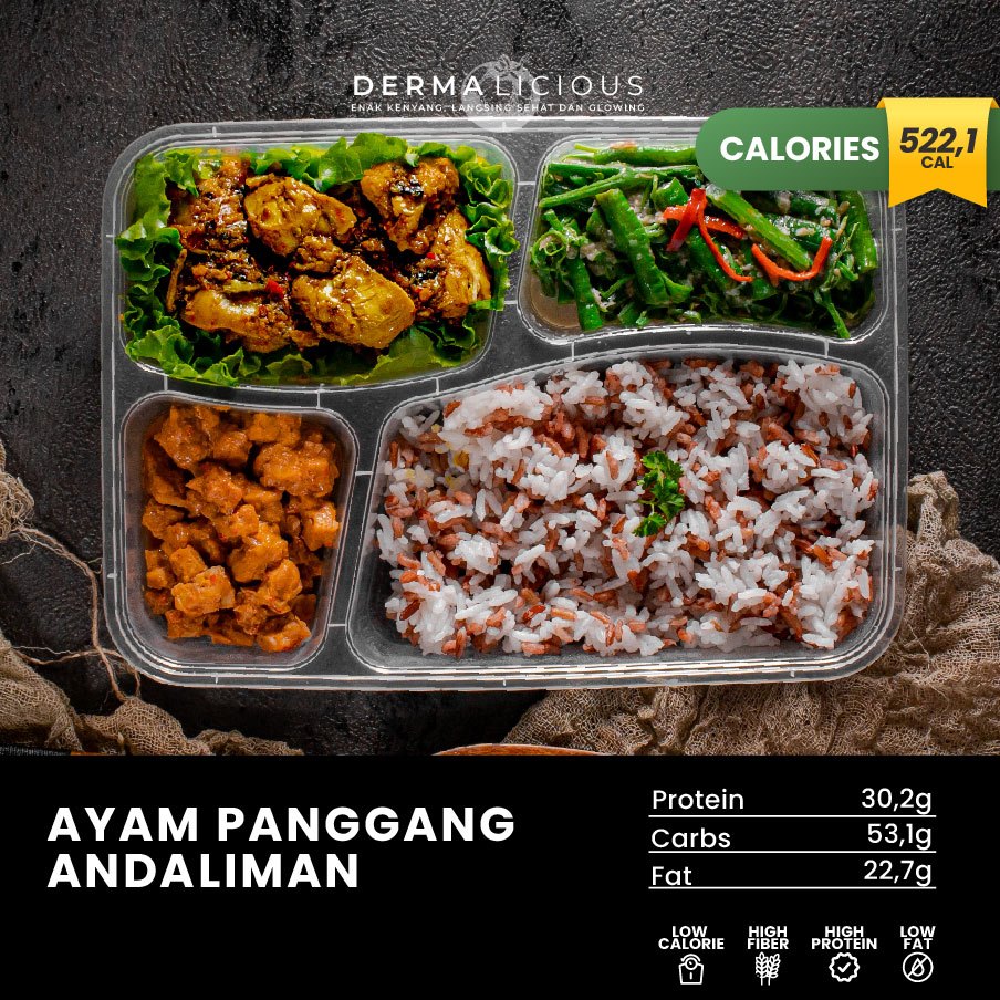 Jual Ayam Panggang Andaliman - Eazy Meal Dermalicious | Shopee Indonesia