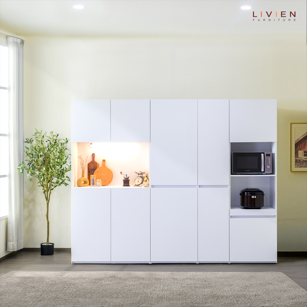 Jual LIVIEN Kitchen Set Minimalis / Lemari Dapur / Mile Modular Kitchen ...
