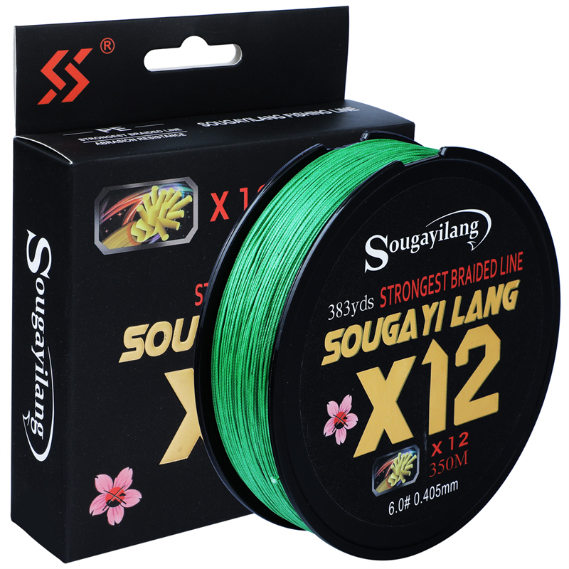 Jual Sougayilang X12 PE Senar Pancing 8-46kg 150M 350M 550M Tali ...