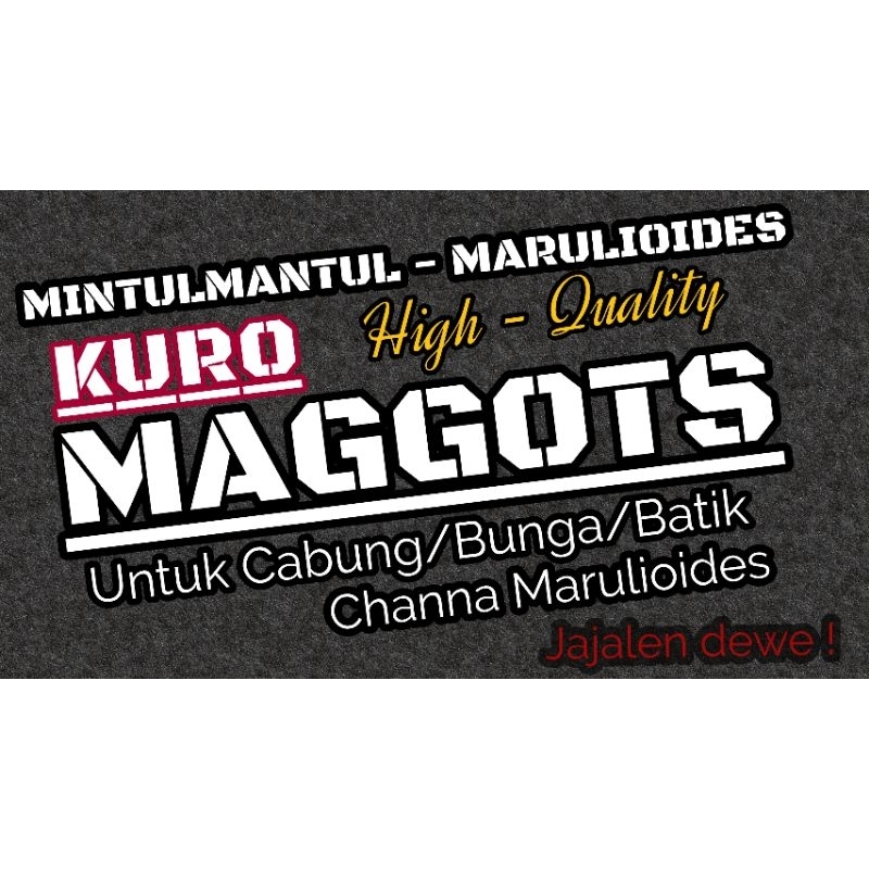 Jual Kuro Maggot Kemasan Botol 250ml | Shopee Indonesia