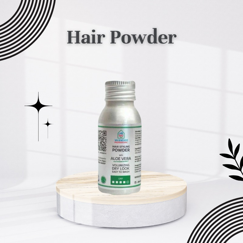 Jual Hairnerds Professional Hair Styling Powder 10gr / Hair Styling ...
