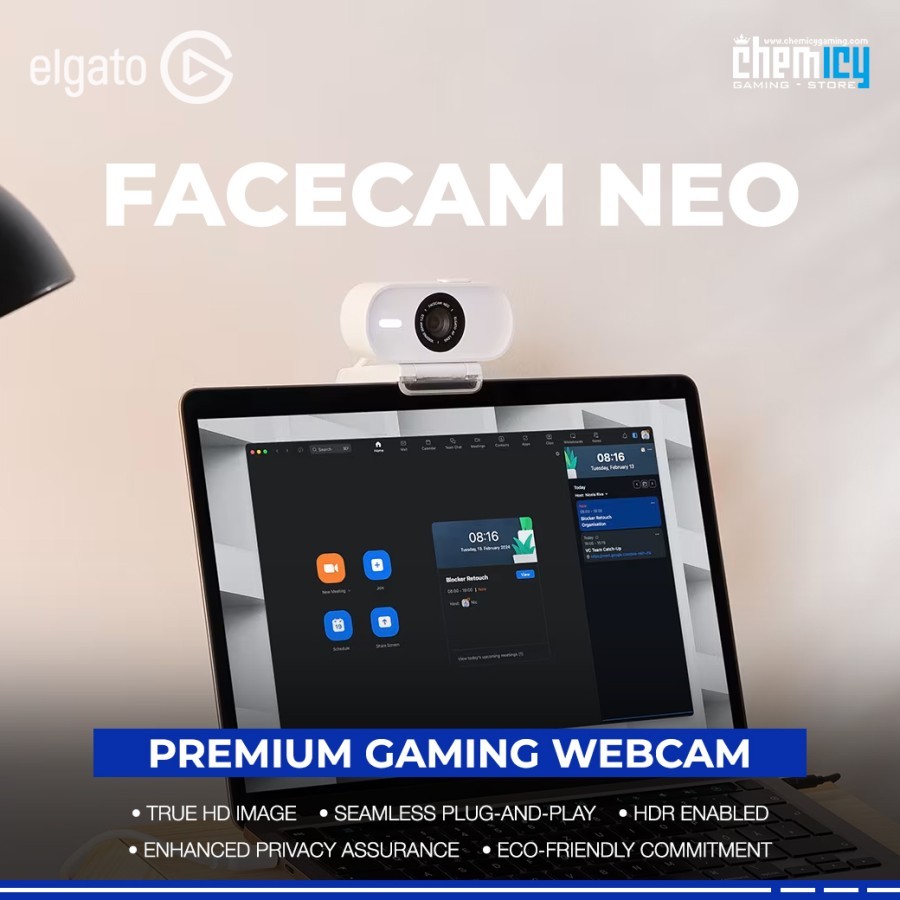 Jual Elgato Face Cam Neo 1080p Streaming Premium Gaming Webcam | Shopee ...