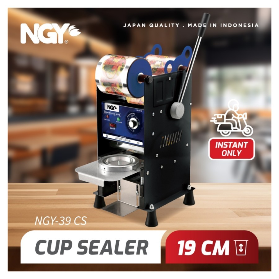 Jual NGY Manual Plastic Cup Sealer / Mesin Penyegel Gelas Plastik NGY ...