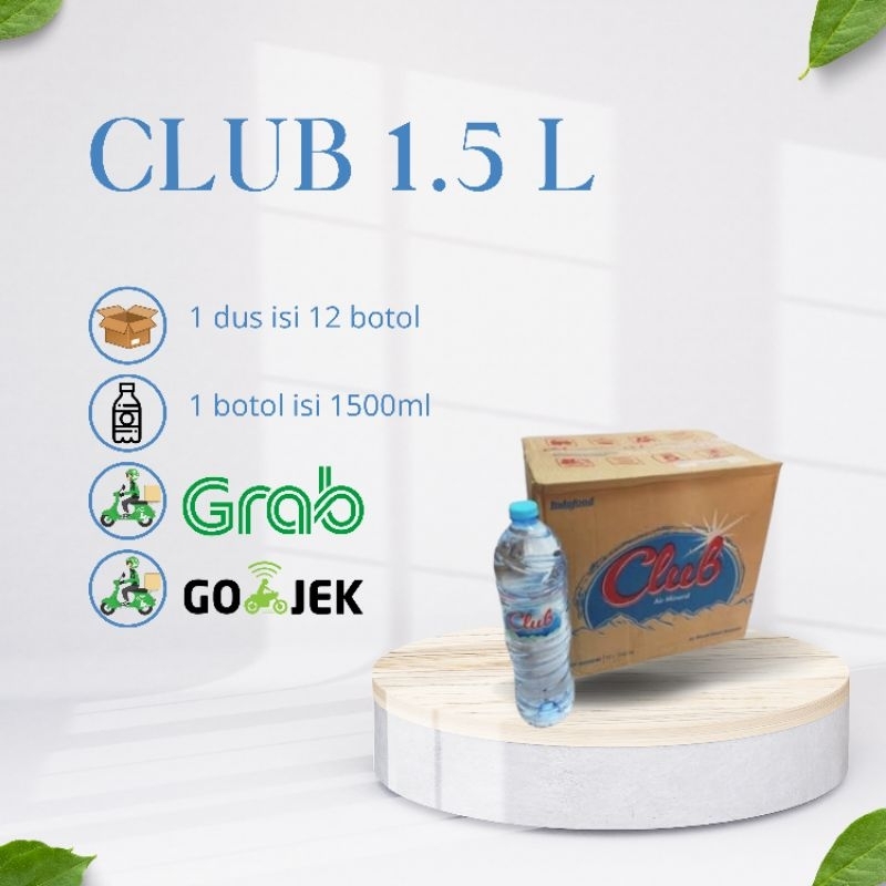Jual Club Botol 1500ml Dus isi 12 botol | Shopee Indonesia