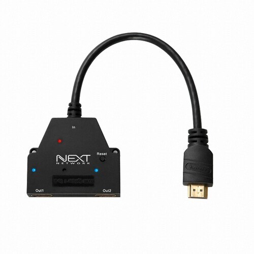 Jual NEXT Network HDMI Splitter / Spliter 2 PORT 4Kx2K (1 INPUT 2 ...