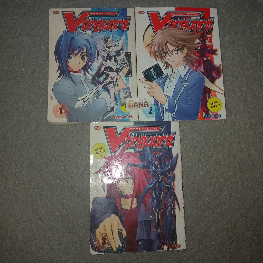 Jual Komik SET Cardfight Vanguard 1-3 Tamat (Akira Itou) | Shopee Indonesia