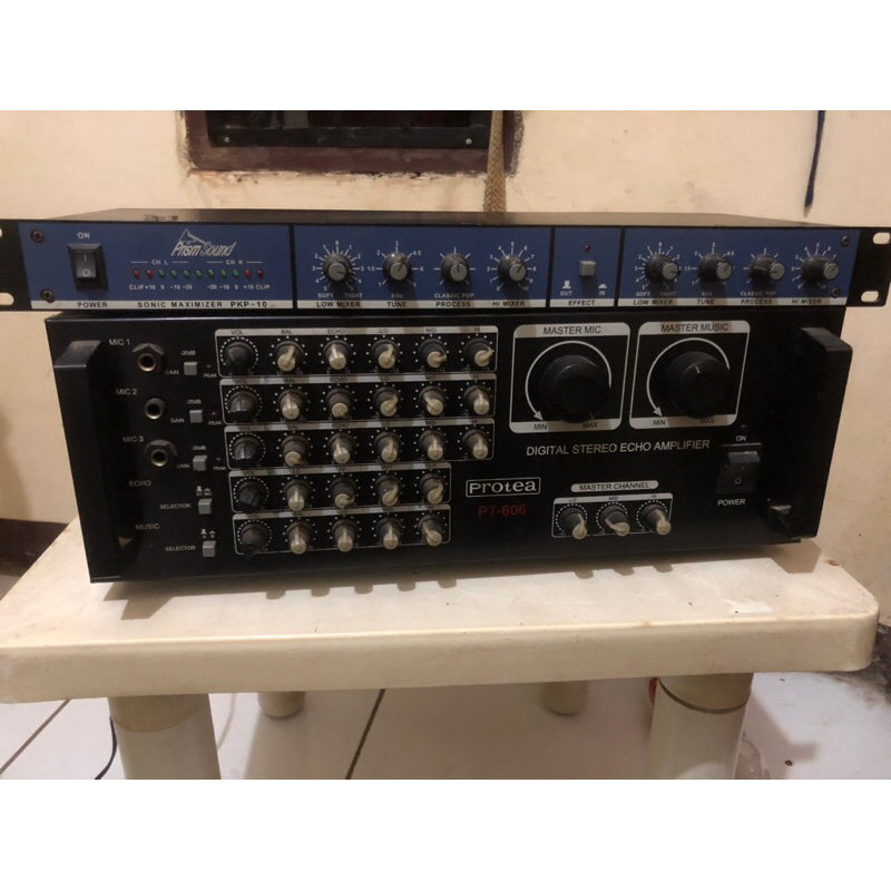 Jual Protea Digital Stereo Echo Amplifier prism sound maximizer ...