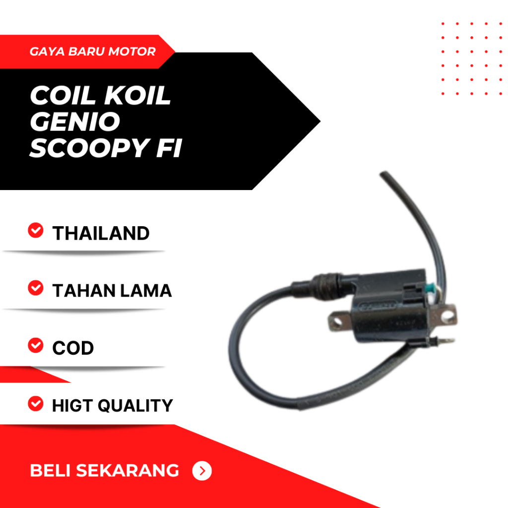 Jual THAILAND KOIL KUIL COIL CUIL GENIO SCOOPY NEW 2019 - 2024 | Shopee ...