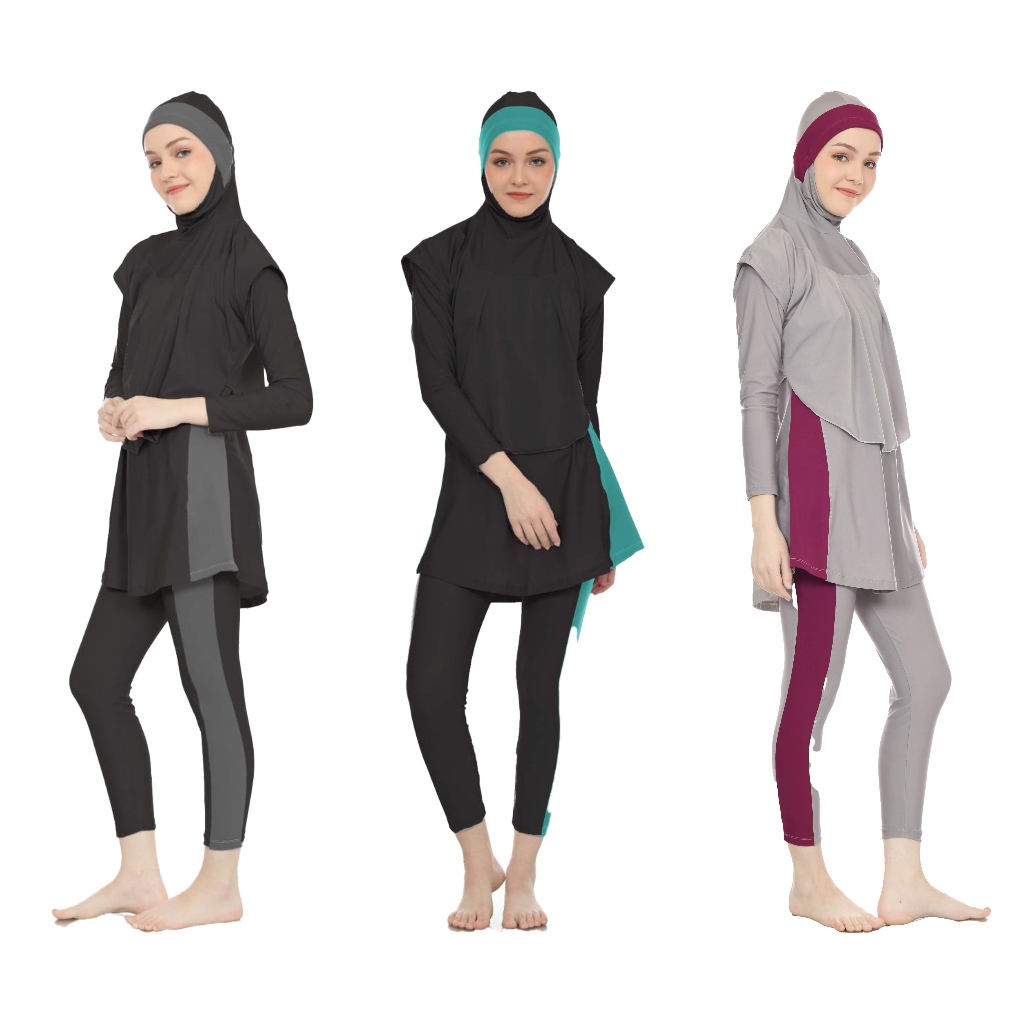 Jual Baju renang muslim baju renang muslimah syar'i baju renang hijab ...