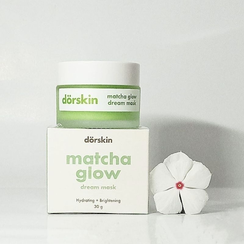 Jual Dorskin Moisturizer Matcha Glow Dream Sleeping Mask Brightening ...