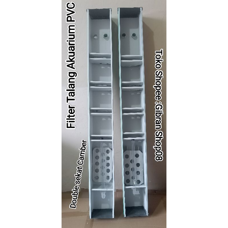 Jual Top Filter Talang PVC Aquarium UK 100cm/110cm/120cm/130cm/140cm ...