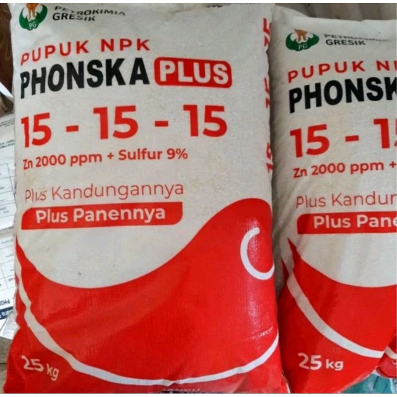 Jual 25 KG NPK PHONSKA PLUS 15 15 15 + S - PUPUK NPK MAJEMUK | Shopee ...