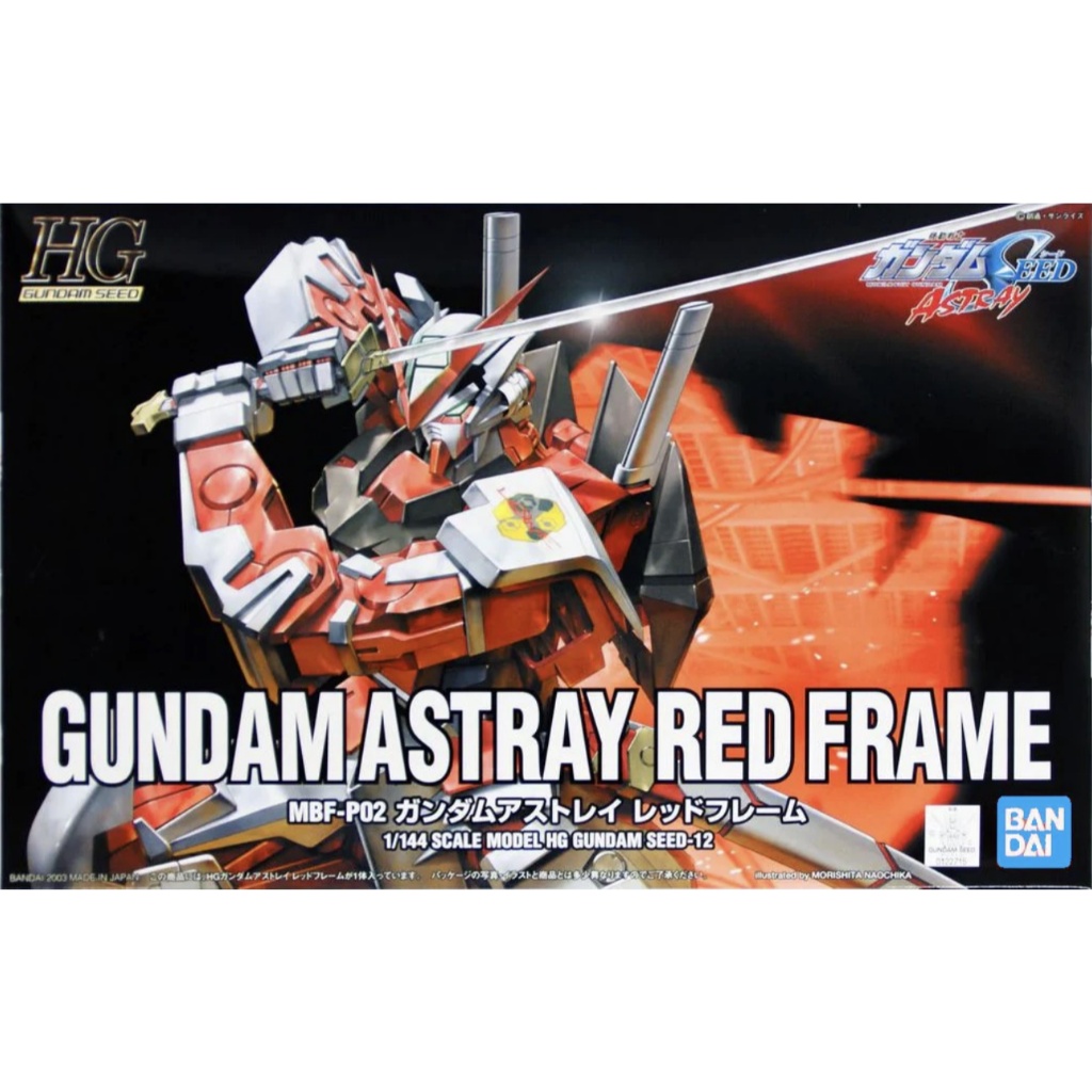 Jual Bandai mainan robot 1/144 HG Gundam Astray Red Frame gunpla ...